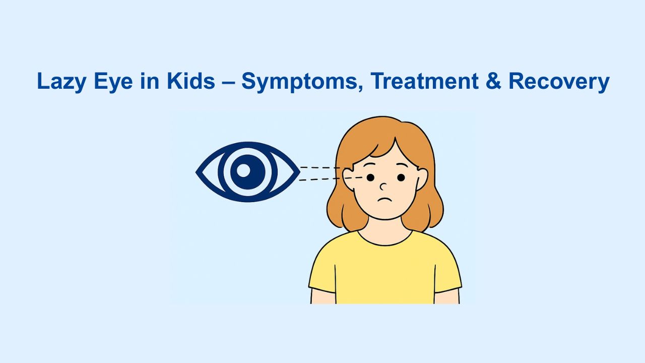 Lazy Eye in Kids: Symptoms, Treatment & Recovery